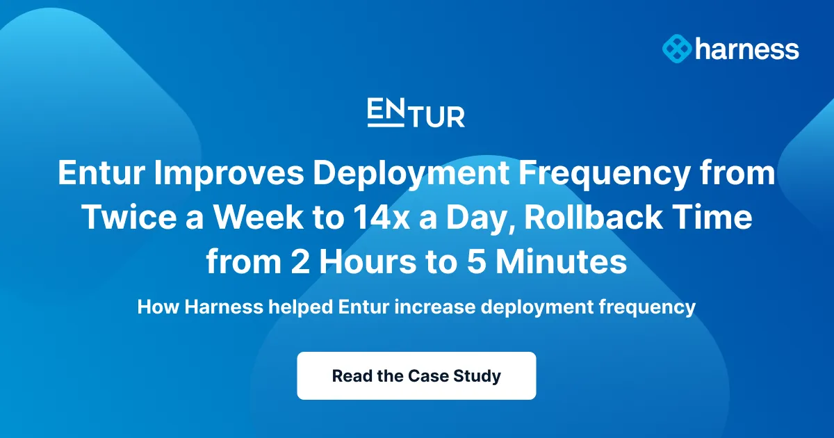Entur Improves Deployment Frequency from Twice a Week to 14 Times a Day, Rollback Time from Two ...